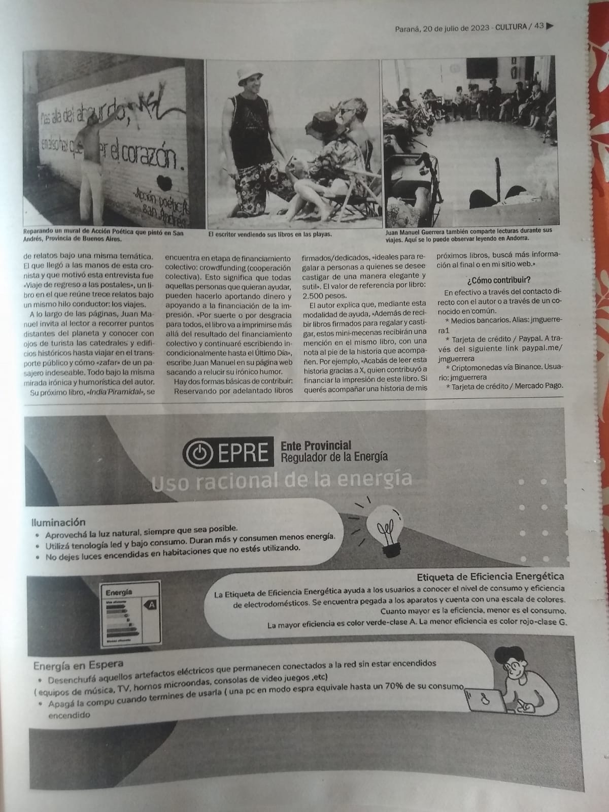 Nota de Aldana Badano para la Revista Análisis Digital | Juan Manuel ...